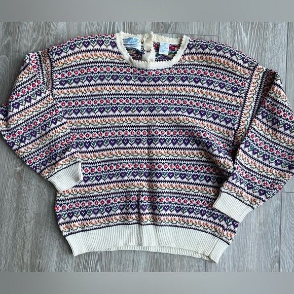 Northern Isles | Sweaters | Vintage Northern Isles Sweater Size M ...